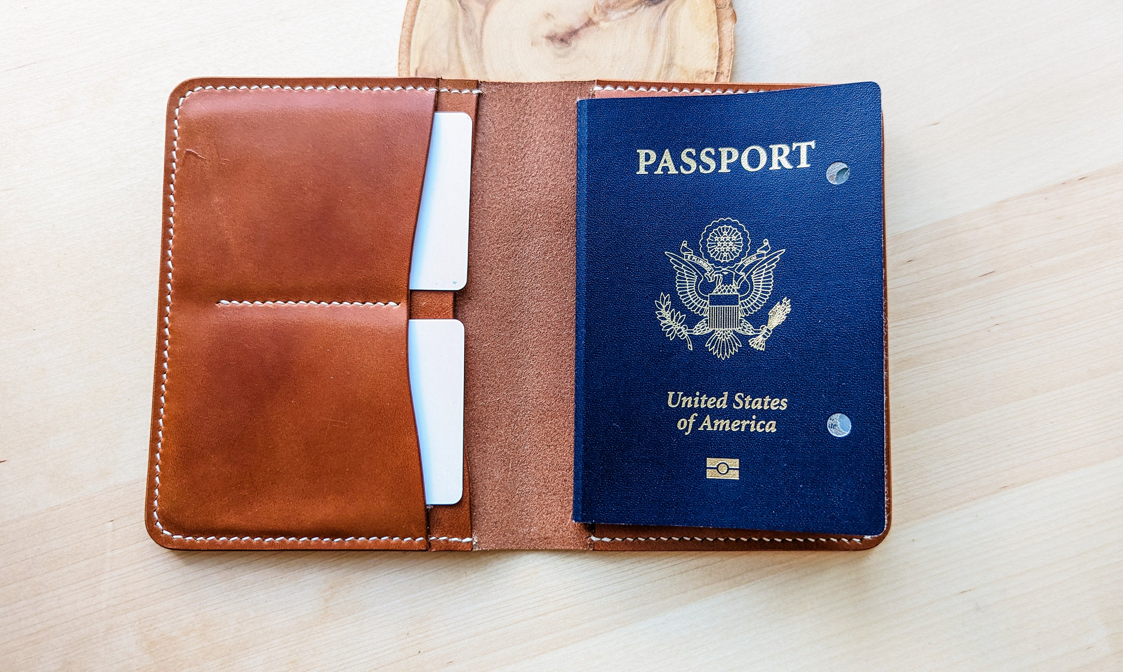 Passport covers – JHM Wood and Leather Crafts